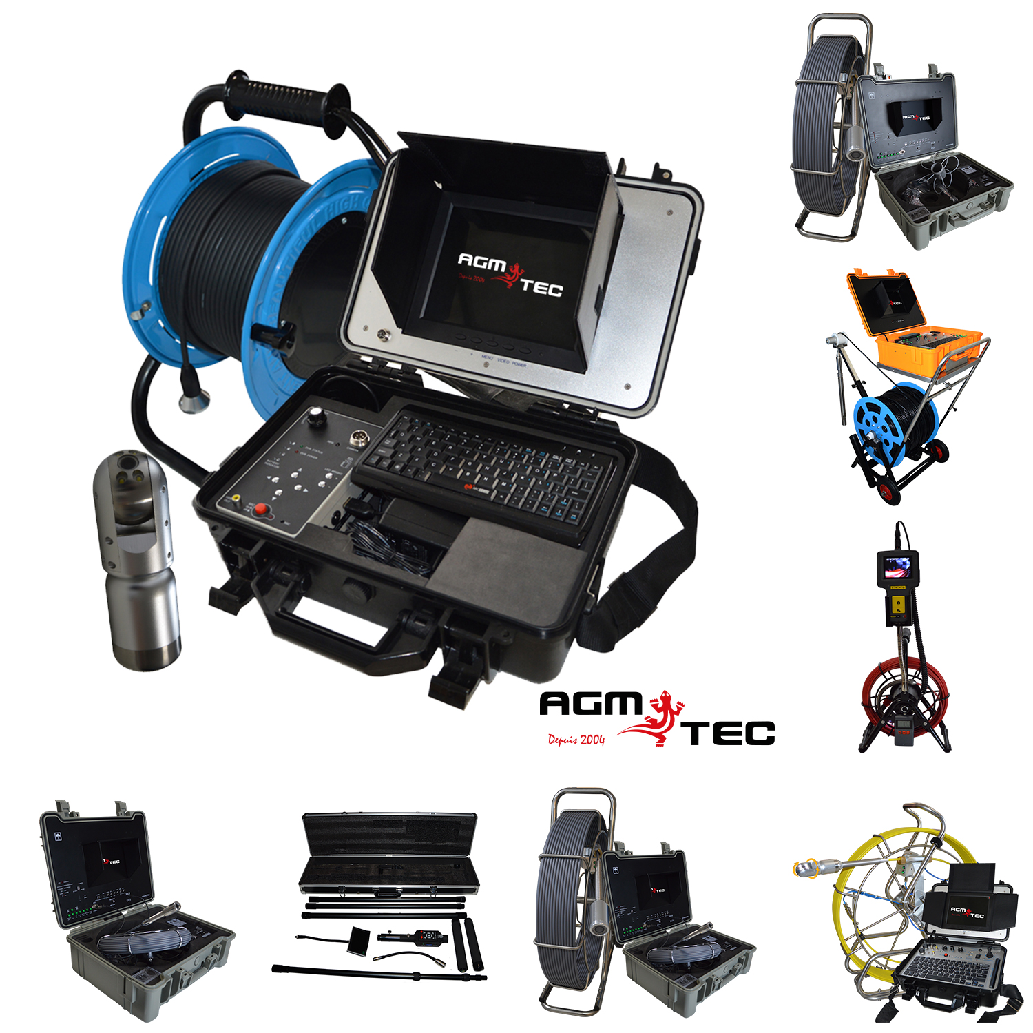 Inspection vidéo | Camera pour l'inspection verticale