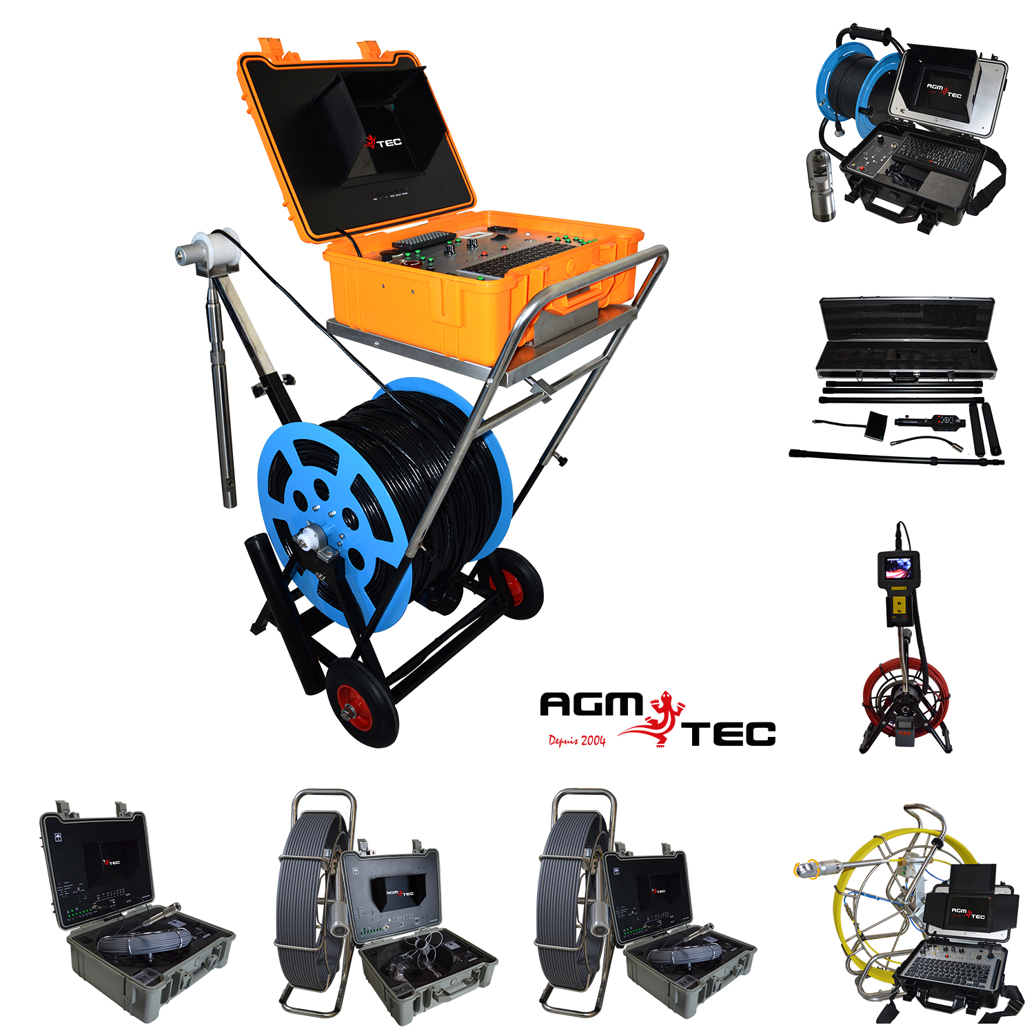 Inspection vidéo | Camera pour l'inspection verticale